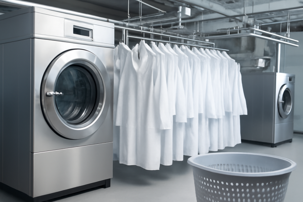 Professional Lab Coat Laundry Service in 40383, KY | Splash 'Em Out