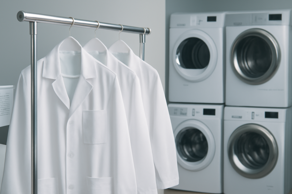 Reliable Lab Coat Laundry Pickup & Delivery – 40507 KY | Splash 'Em Out